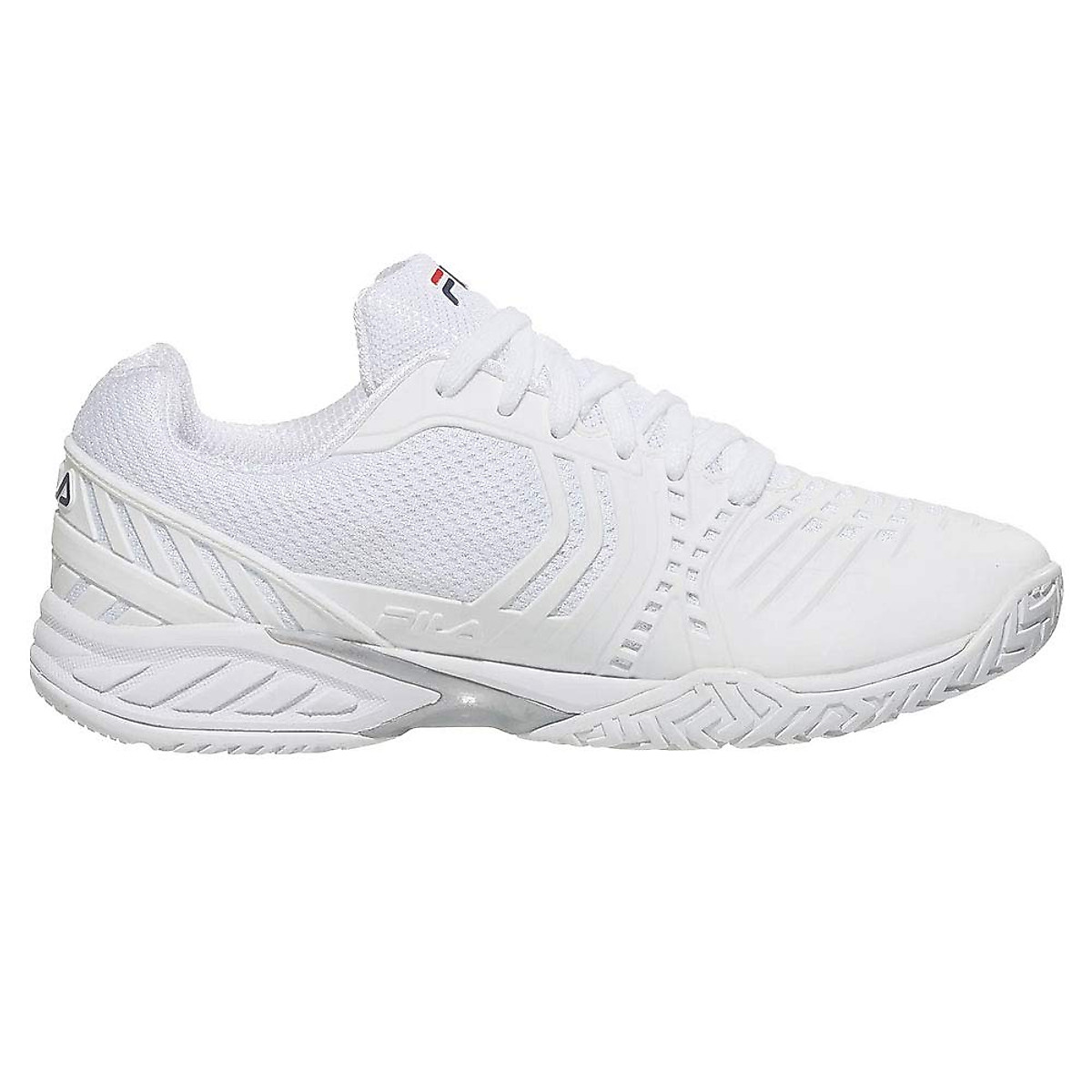 FILA Women's AXILUS 2 Energized Sneaker, White/White Navy, 8