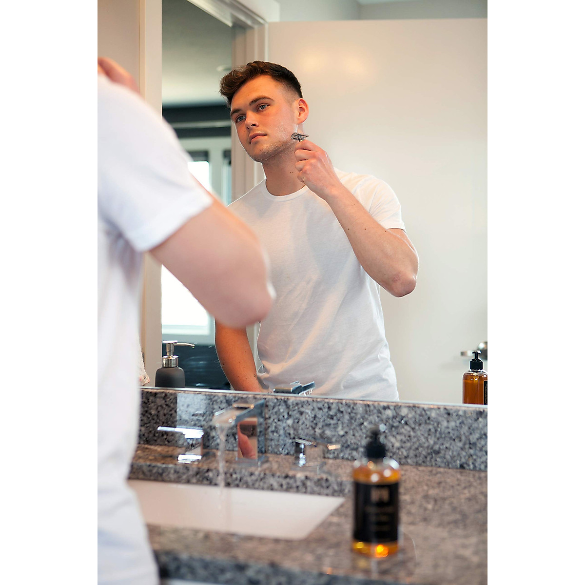 OPR's Bayrum Shave Soap is a Foam-Free Shaving Cream for Men that Gives Superior Lubrication, Leaves Skin Smooth, Smells Great, and Provides Up To 180 Shaves, No Shaving Soap Bowl or Mug Needed