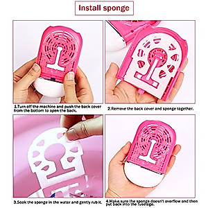 JUMP USB Mini Fan Air Conditioning Blower for Eyelash Extension (Pink)