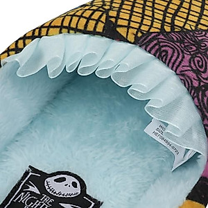 Bioworld Nightmare Before Christmas Jack & Sally Adult Scuff Slippers-L