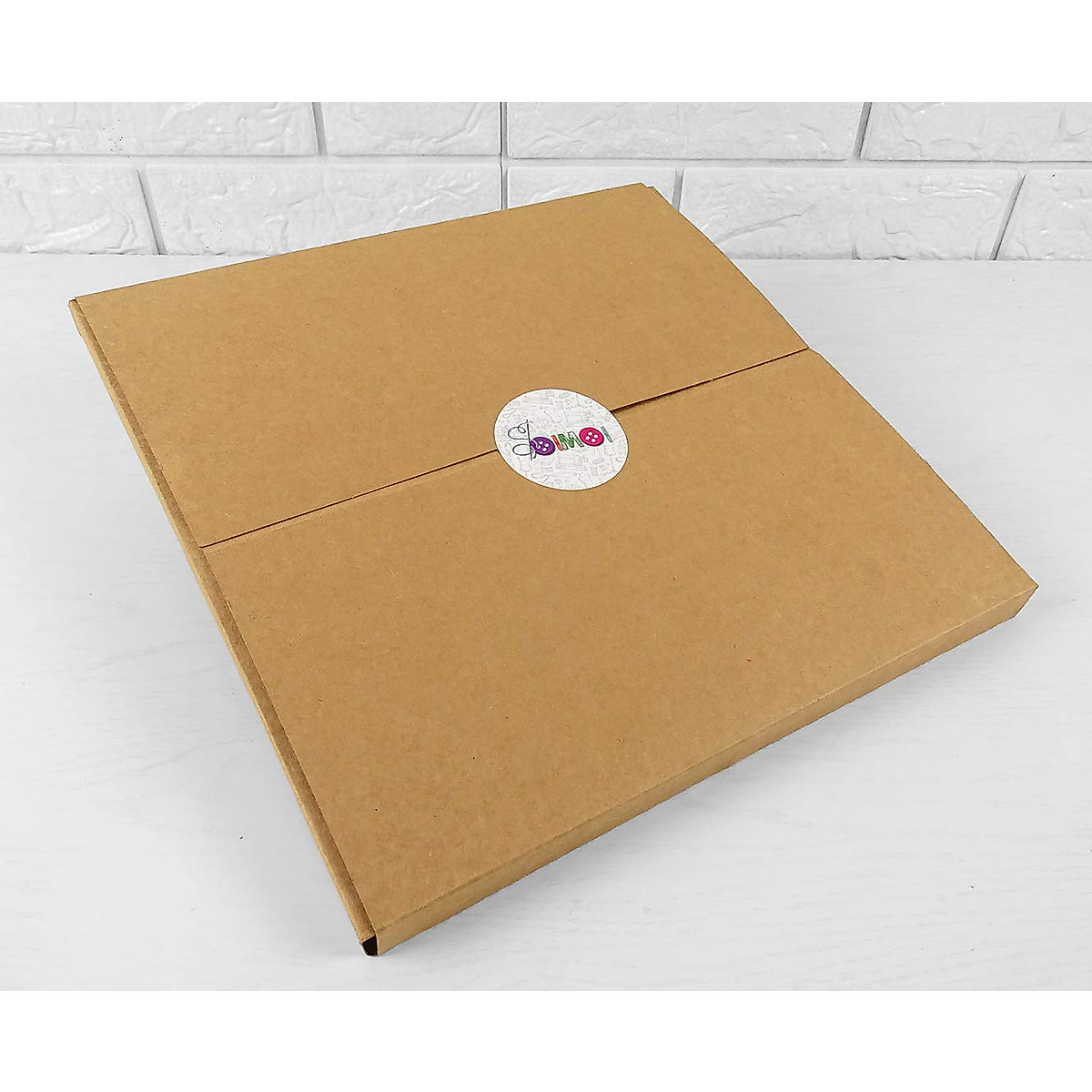 Soimoi Solid Blue Precut 10 inch Cotton Fabric Quilting Squares Charm Pack DIY Patchwork Sewing Craft