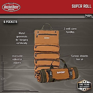 Bucket Boss - Super Roll, Tool Bags - Original Series (74004) , Brown