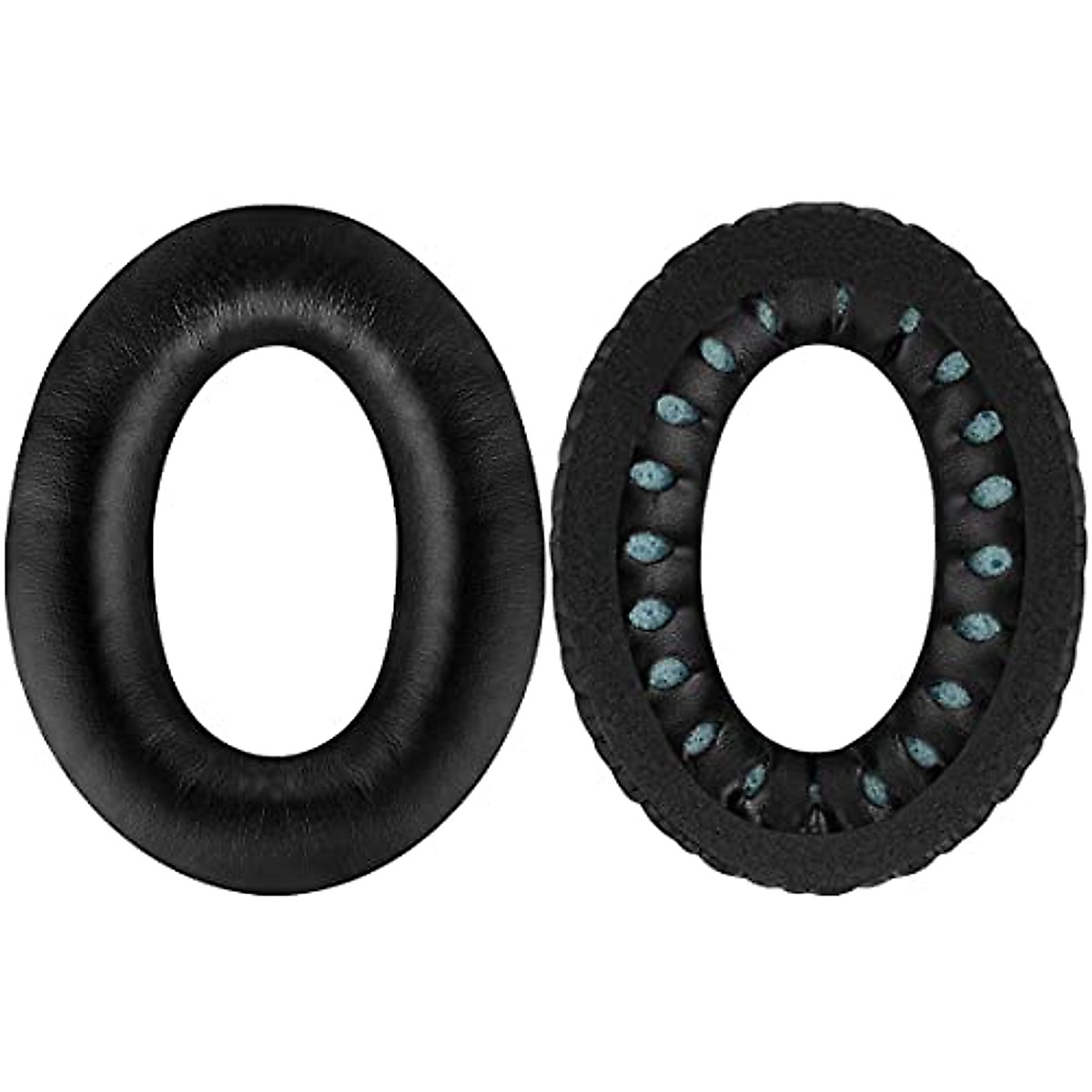 Geekria QuickFit Replacement Ear Pads for Bose QuietComfort 25, QC25, SoundLink Around Ear Headphones Ear Cushions, Headset Earpads, Ear Cups Cover Repair Parts (Black)