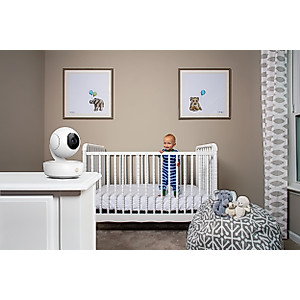 motorola MBP36XL-2 Portable Video Baby Monitor, 5-inch Color Screen, 2 Rechargeable Cameras with Remote Pan, Tilt, and Zoom, Two-Way Audio, and Room Temperature Display