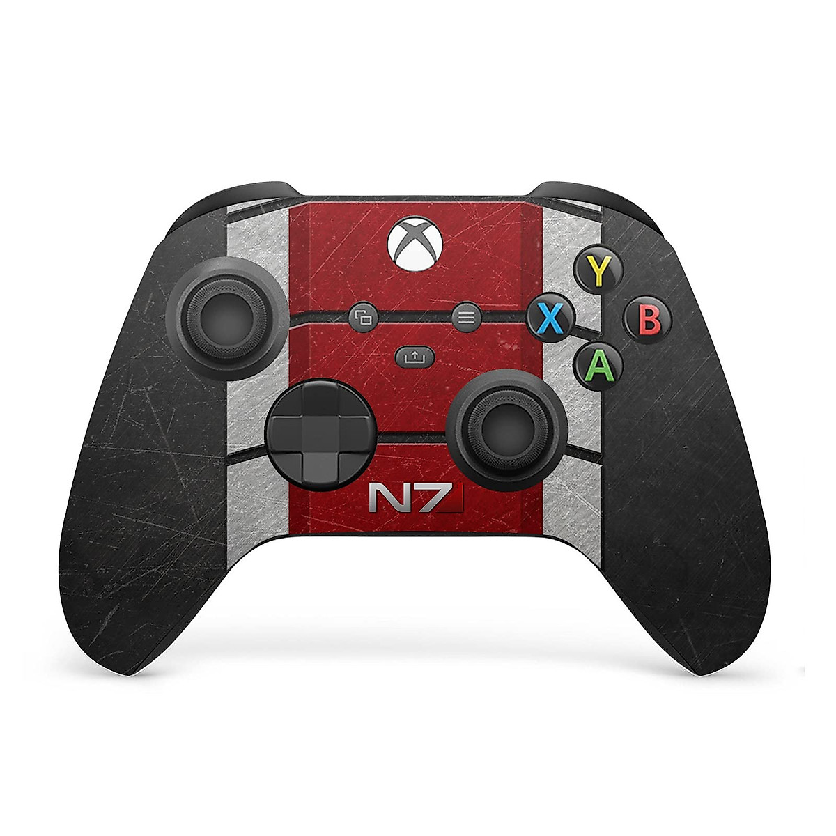 Head Case Designs Officially Licensed EA Bioware Mass Effect N7 Logo Armor Graphics Vinyl Sticker Gaming Skin Decal Cover Compatible With Xbox Series X Console and Controller Bundle