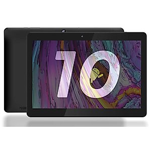 Azpen 10 Inch Android 10 OS Google Certified Tablet Dual Cameras HD 1280 x 800 IPS Display 2GB RAM 32GB Storage Bluetooth GPS
