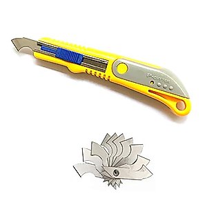 YouU 1 Acrylic Cutter and 10 Pcs Blade Set, Multi-Use Cutter with Cutting Blade（Upgraded version)