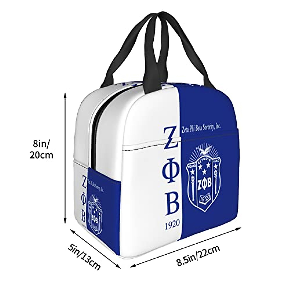 Lunch Bags with Insulated Lunch Box Tote Bag for Work Sorority Paraphernalia Gifts