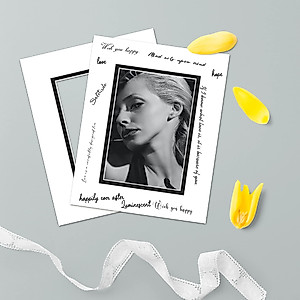 Golden State Art, White Over Black Double Mat - Bevel Cut, Acid Free, 8-Ply Thickness, Signature Friendly - Great for Photos, Pictures, Events, Frames, Prints - 8x10 for 5x7, 10-Pack