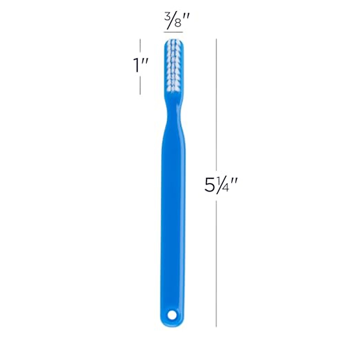 Practivalu Soft Bristle Child Toothbrush, Individually Wrapped Toothbrushes, Assorted Colors, Bulk Pack of 144
