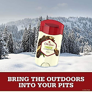 Old Spice Aluminum Free Deodorant for Men, Timber with Sandalwood Scent, 3 oz, (Pack of 3)