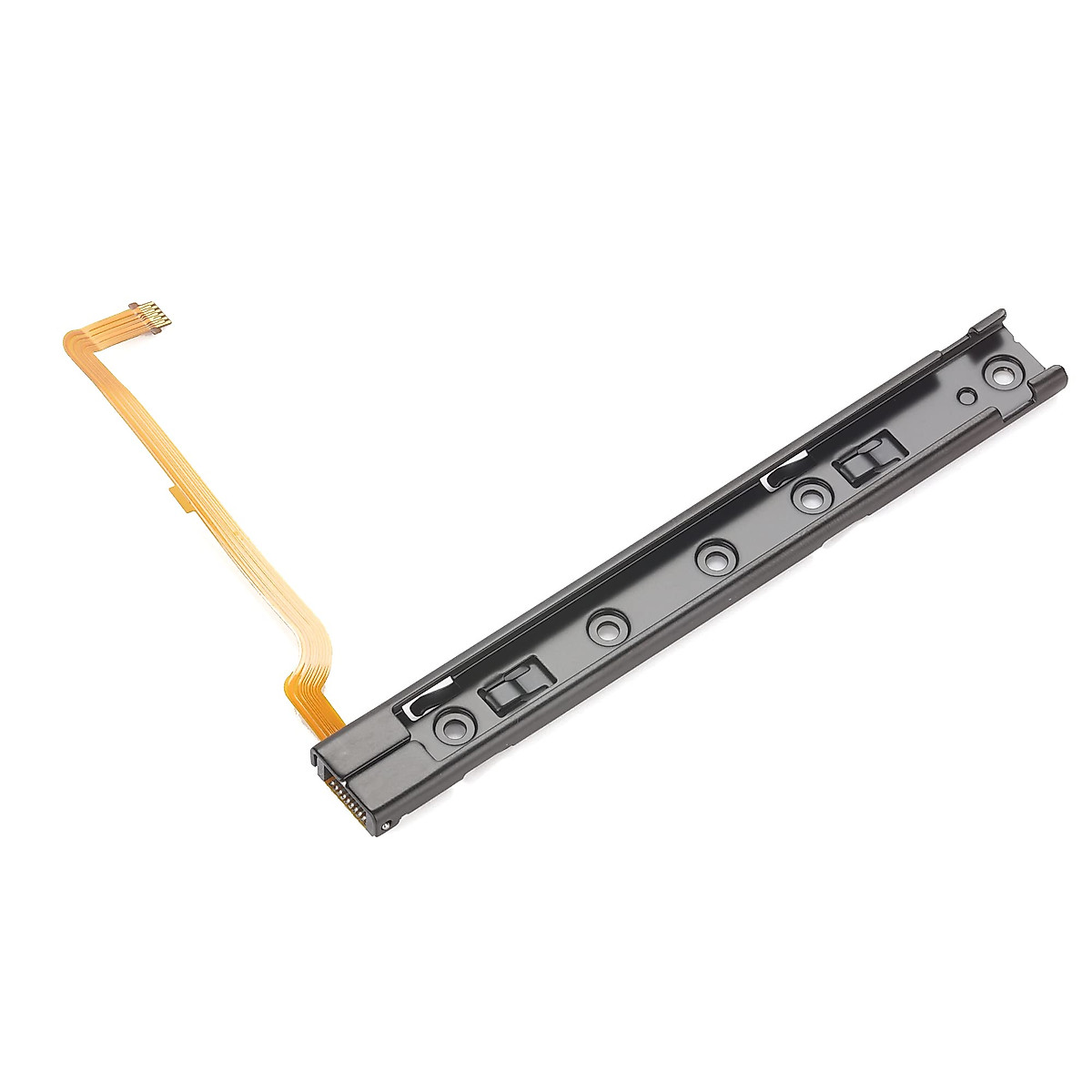 Replacement Left Slider Rail with Flex Cable for Nintendo Switch Console, Joy-Con Ribbon Cable Repair Kit