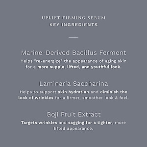 City Beauty UpLift Firming Serum - Face Serum - Lift & Tighten - Natural Sagging Skin Solution with Deep-Sea Extracts - Visibly Smooth Fine Lines & Wrinkles - - Cruelty-Free Skin Care