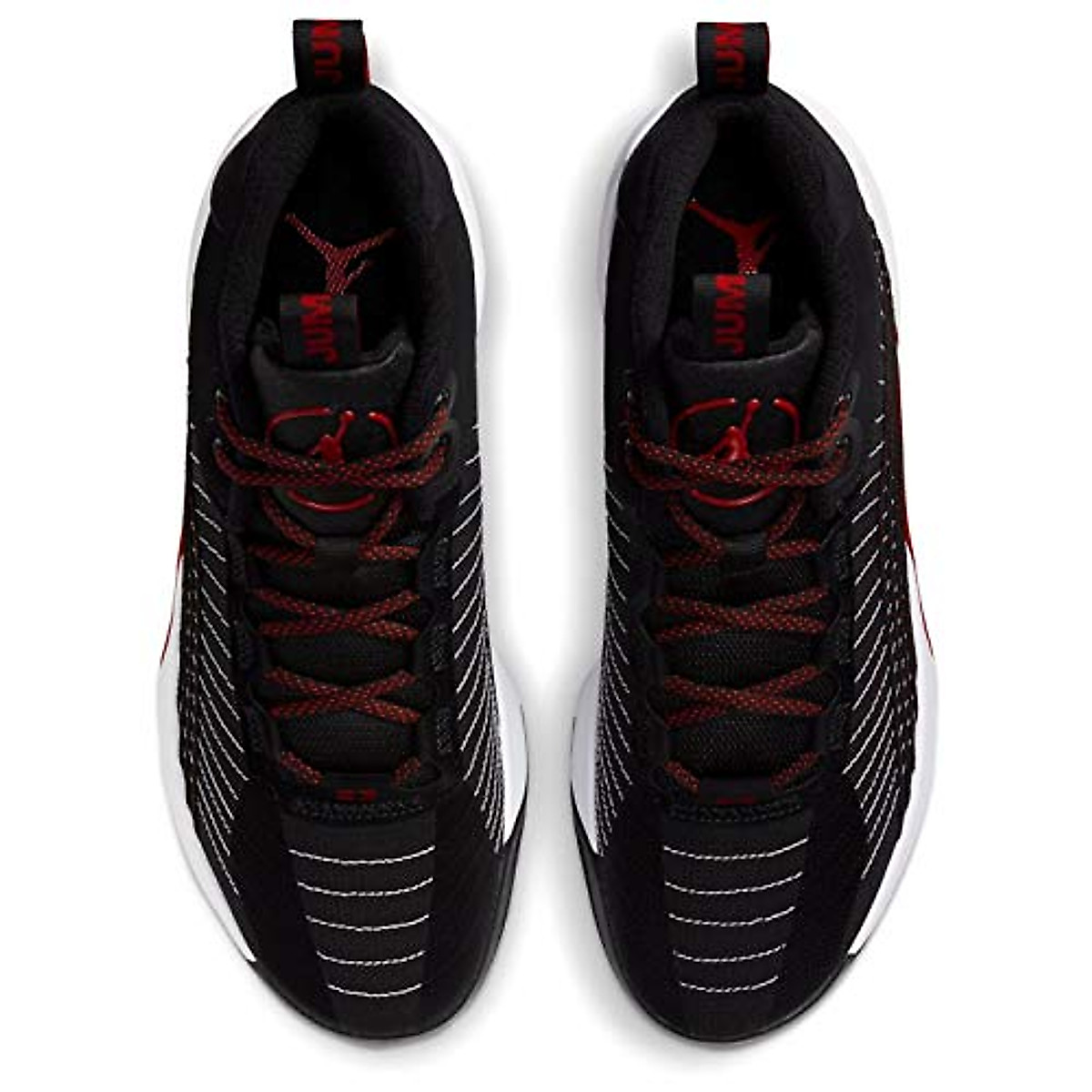 AIR JORDAN Jumpman 2021 Basketball Shoe Mens Gents Sneakers Black/Red/White UK 9 (44)