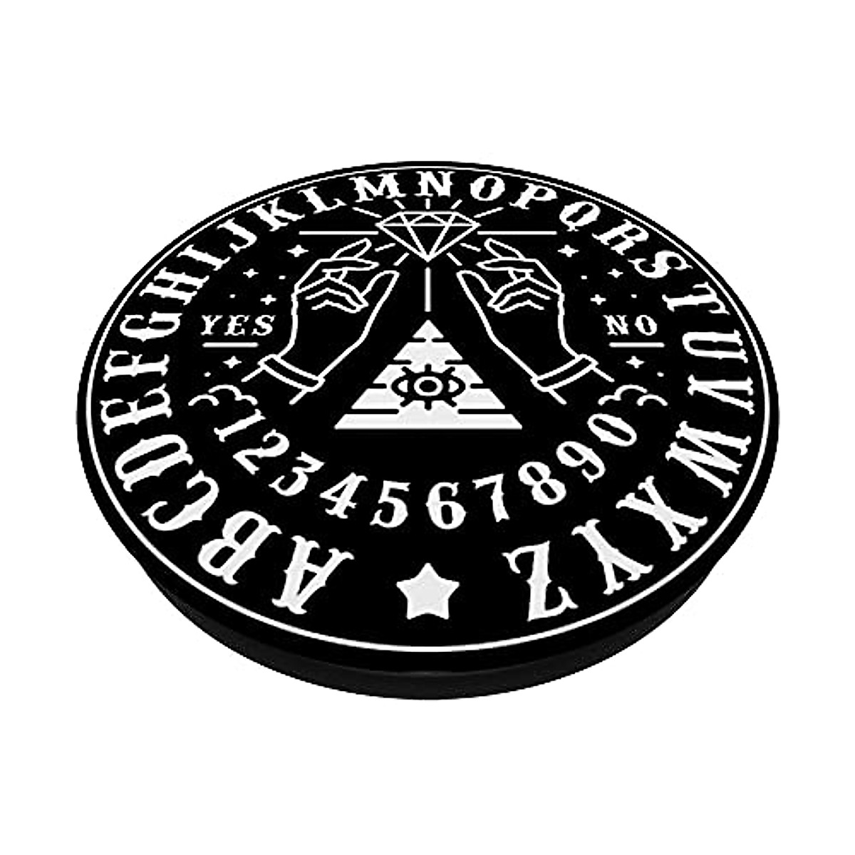 Ouija Board Creepy Horror Game Playing Halloween Art PopSockets Swappable PopGrip