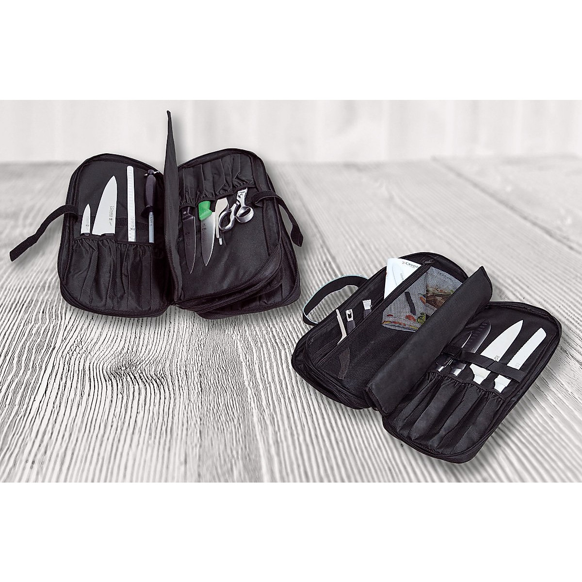 3 Claveles 1715 Black Polyester Knife Holder