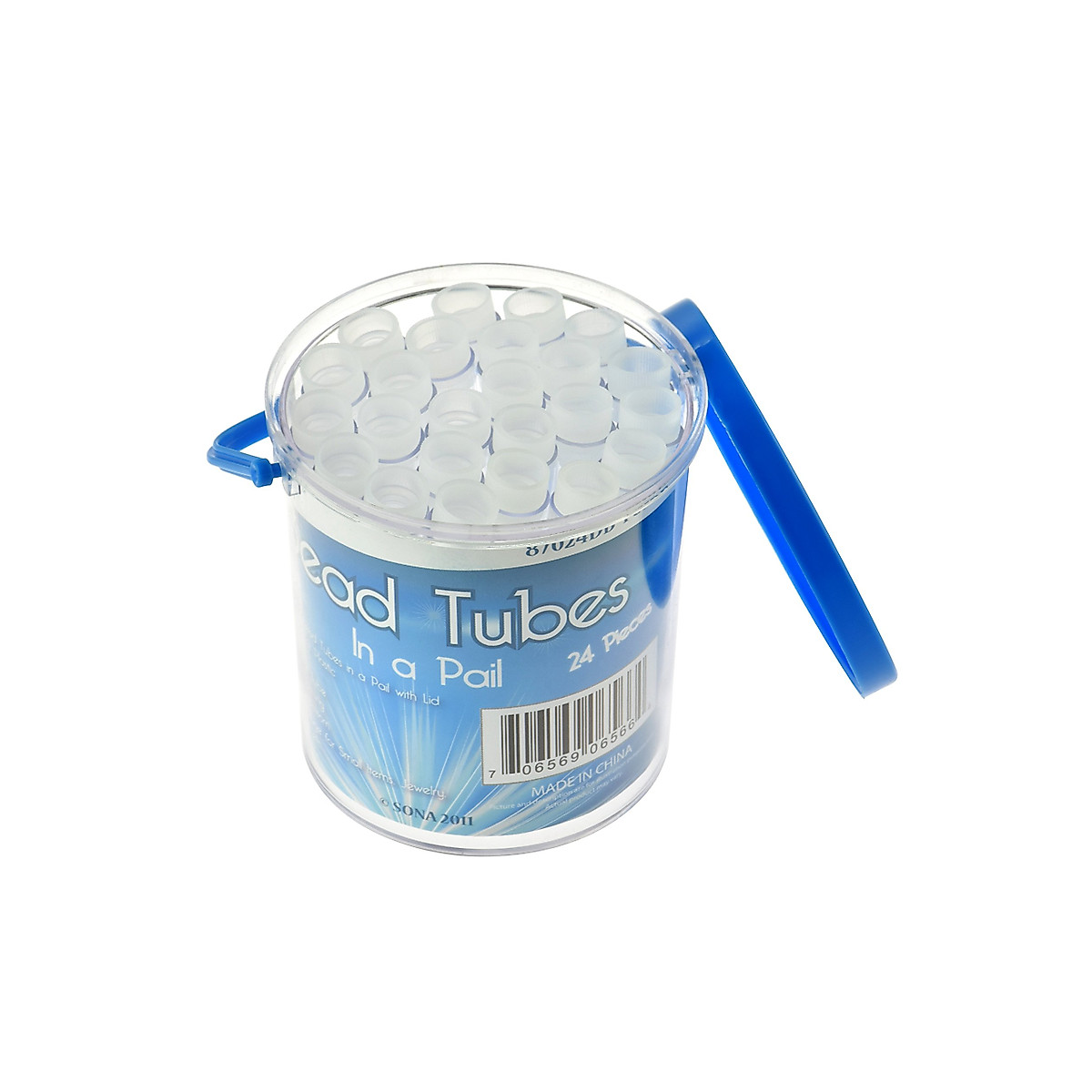 SE Bead Tubes in Pail with Lid (24 Count) - 87024DB-TUBE