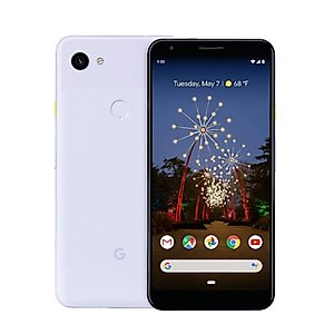 Google Pixel 3a XL Factory Unlocked Sim Free (ATT, Verizon, Sprint and Tmobile) - US Warranty (Purple, 64GB) (Renewed)