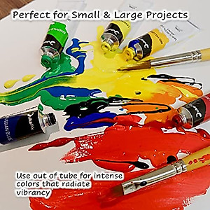 DukePik 24-Color Premium Watercolor Set - Vibrant, Artist-Grade Paints, Easy Blend, Non Toxic Water Colors, Perfect for Both Novice Children & Professional, Hobby Adult Painters