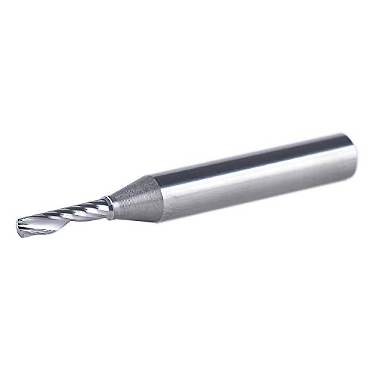 SpeTool O Flute UpCut 1/8" X 1/2" Carbide End Mill Single Flute Spiral CNC Router Bit Aluminum Acrylic Woodworking Cutte