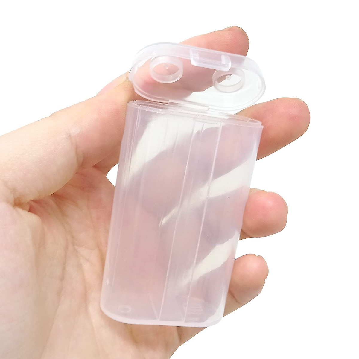 Honbay 10PCS Plastic Clear Storage Case Storage Box