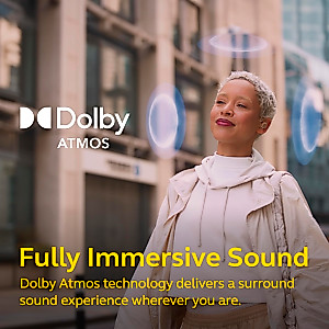 Jabra Elite 10 True Wireless Bluetooth Earbuds – Advanced Active Noise Cancelling with Dolby Atmos Surround Sound, All-Day Comfort, Multipoint, Crystal-clear calls – Matte Black