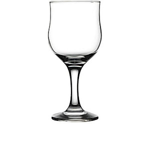 Circleware Concord Street Wine Glasses, Set of 6 All-Purpose Elegant Party Beverage Glassware Drinking Cups for Water, Juice, Beer, Liquor, Whiskey Bar Dining Gift, Farmhouse Decor, 8 oz, Clear