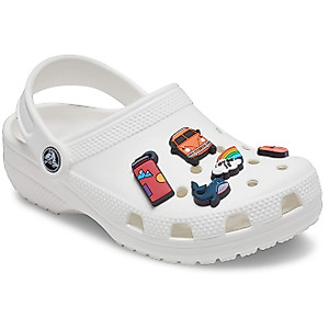 Crocs Jibbitz 5-Pack Travel Shoe Charms , Off the Grid, Small