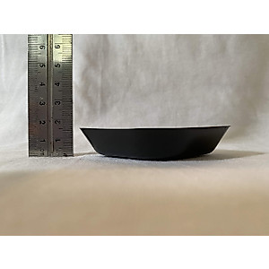 Diamond Weighing Boats, W-D30-BA-50, 30ml, Medium,Black, Anti-Static, Pack of 50