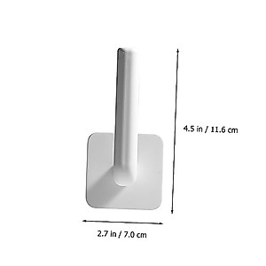 Cabilock 3pcs Pot Lid Storage Bracket Wall Mount Tool Organizer Decorative Shelf Bracket Towel Rack Stand Kitchen Utensil Organizer Kitchen Shelf Rack Cutting Board Holder Wall Pan Lid Rack