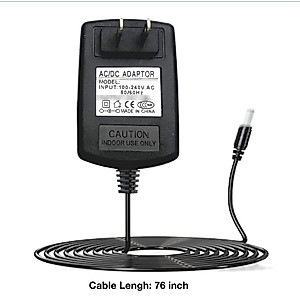 LKPower 19V AC/DC Adapter Replacement for Shark Ion Robot RV700 RV720 RV725 RV750 RV850BRN R850 Vacuum DK18-190060H-U Ecovacs DN622 Deebot N79 S Pro DN79 Eufy RoboVac 11 T2102 Pyle PUCRC25 ILIFE V3