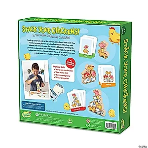 Peaceable Kingdom Stack Your Chickens Stacking Game