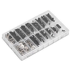 Complete 360Pcs Computer Screws Kit - Micro Cross Screw Assortment Set of Alloy Steel Fasteners for M2 M2.5 and M3 Screws