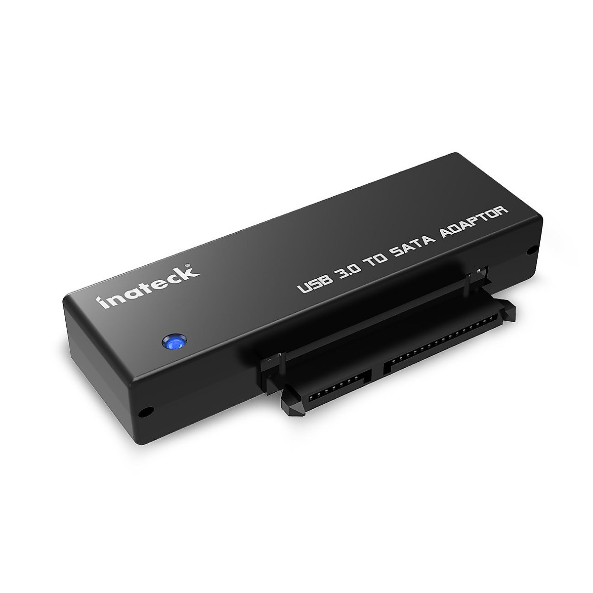 Inateck USB 3.0 to SATA III Hard Drive Adapter Converter for 2.5/3.5 Inch SSD and HDD, Power Adapter Included, UA1001