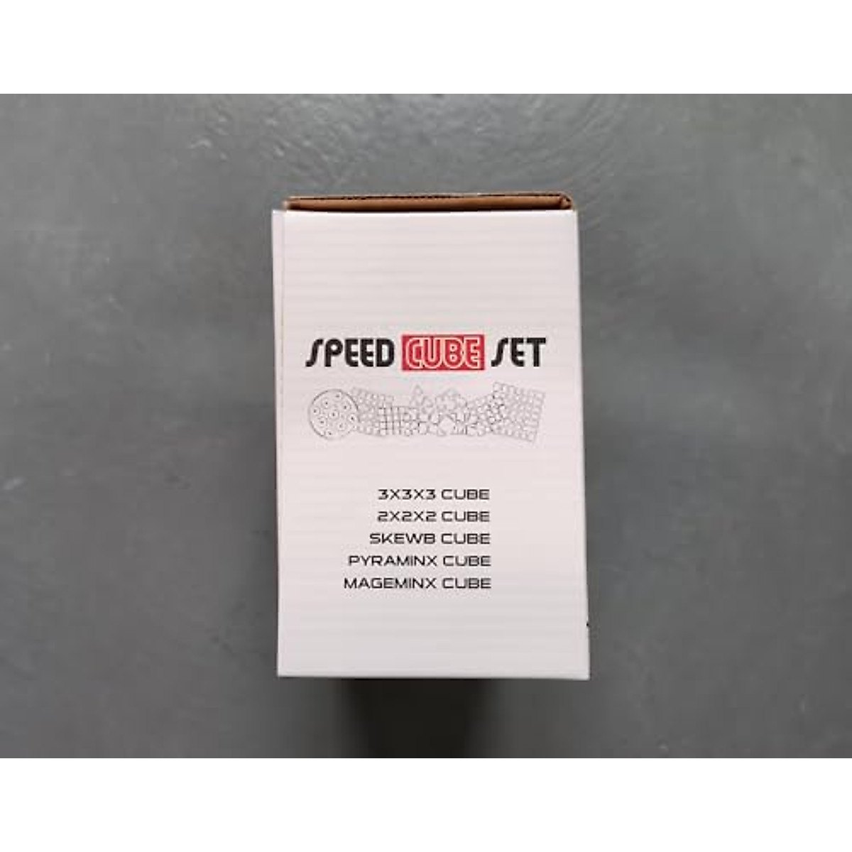 Vdealen Speed Cube Set, Cube Bundle 2x2 3x3 Pyramid Dodecahedron Skewb Magic Cube Pack, Puzzle Cube Collection Toys Easter Valentines Day Gift for Kids Teens Adults- 5 Pack