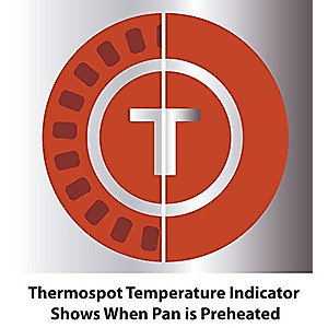 T-fal Advanced Nonstick Cookware Set 12 Piece Pots and Pans, Dishwasher Safe Black