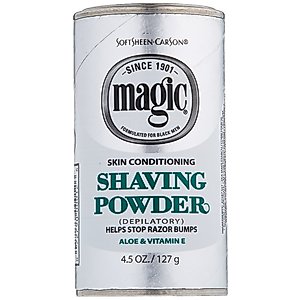 Magic Platinum Shaving Powder 4.5oz. Skin Conditioning (2 Pack)