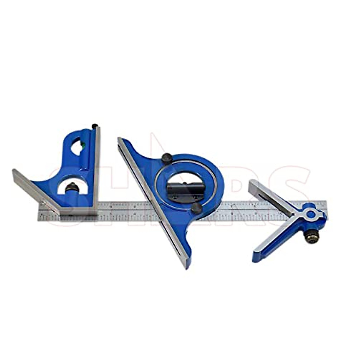 Shars 12" 4R Graduation Combination Square Set 303-6101 P}