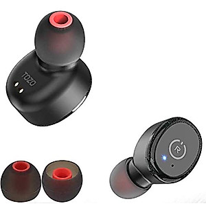 Zotech 9 Pairs (18pcs) Replacement Earbud Tips for TOZO Headphones - Small, Medium and Large