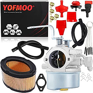 YOFMOO Carburetor Compatible for Tecumseh 640023 640051 640112 640140 640152 640152A HM80 HM90 HM100 LH318XA LH358EA 8HP 9HP 10HP Mower 5000w Generator Snow Blower 520-954 056-318 50-655
