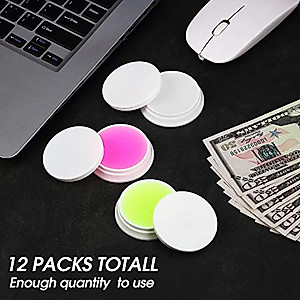 12 Pieces 10 g Fingertip Moistener Finger Moisturizer Non-Slip Fingertips Tool for Grip Paper Bills Document Counting Collating Sorting Task, Long Lasting, Assorted Colors