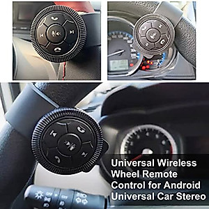 JOYING Latest Universal Steering Wheel Control Watch Band Style with Backlight Buttons for Android Car Stereo DVD Player GPS Navigation System