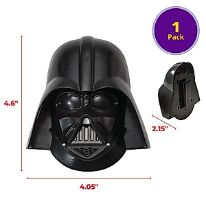 DecoSet® STAR WARS™ Darth Vader™ Cake Topper, 1-Piece, Use with Cake Decorations to Create Galactic Cakes, Black