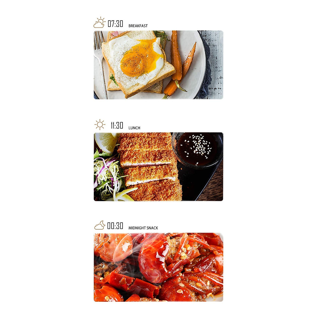 Multifunction Digital air fryer with 6.4 l oil-free French fries electric oven timer and fully adjustable temperature control for healthy oil-free and low-fat cooking LED display non-stick