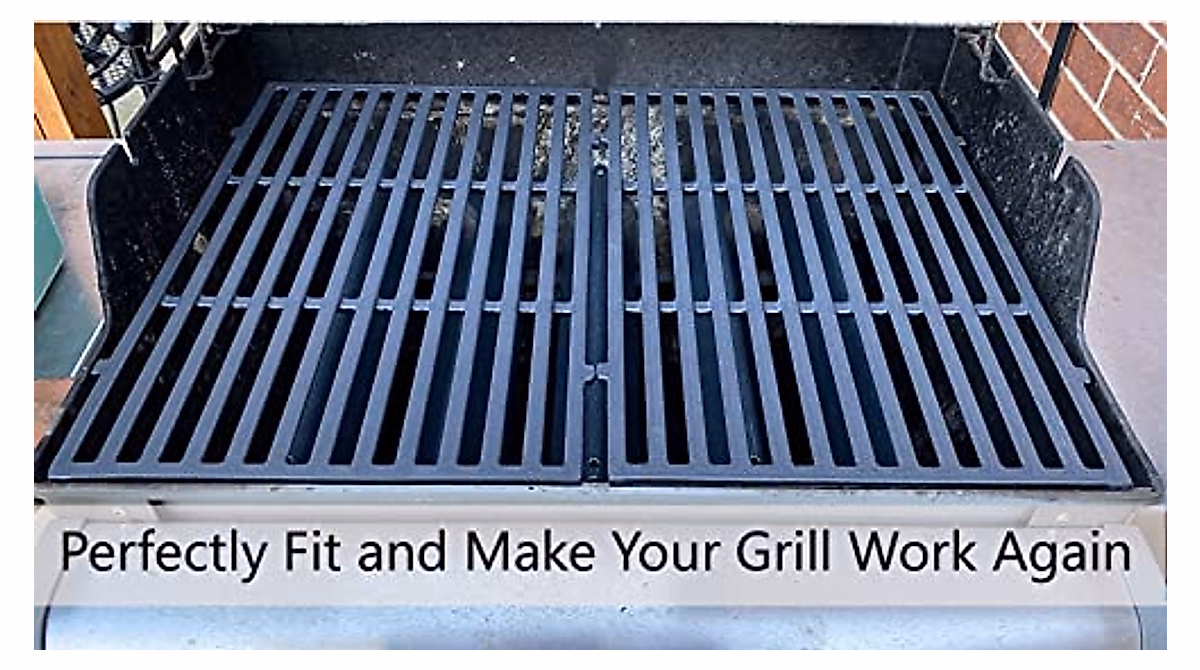 Leship 19.5 inch Cooking Grates Replace for Weber 7524, 7528, Weber ...