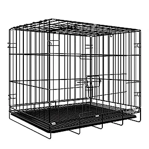 ZALBYUY Guinea Pig Cages, Small Animal Cage, Rabbit Hutch, Chinchilla Cage, Hedgehog Cage with Pull-Out Tray, Suitable for Pets of Guinea Pigs, Rabbits, Chinchillas, Kittens, Puppy, 19.7*12.6*15inch