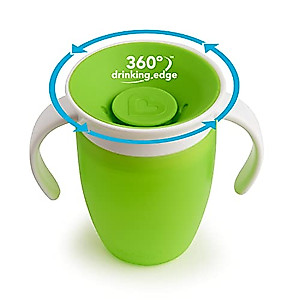Munchkin® Miracle® 360 Trainer Cup, 7 Ounce, Green