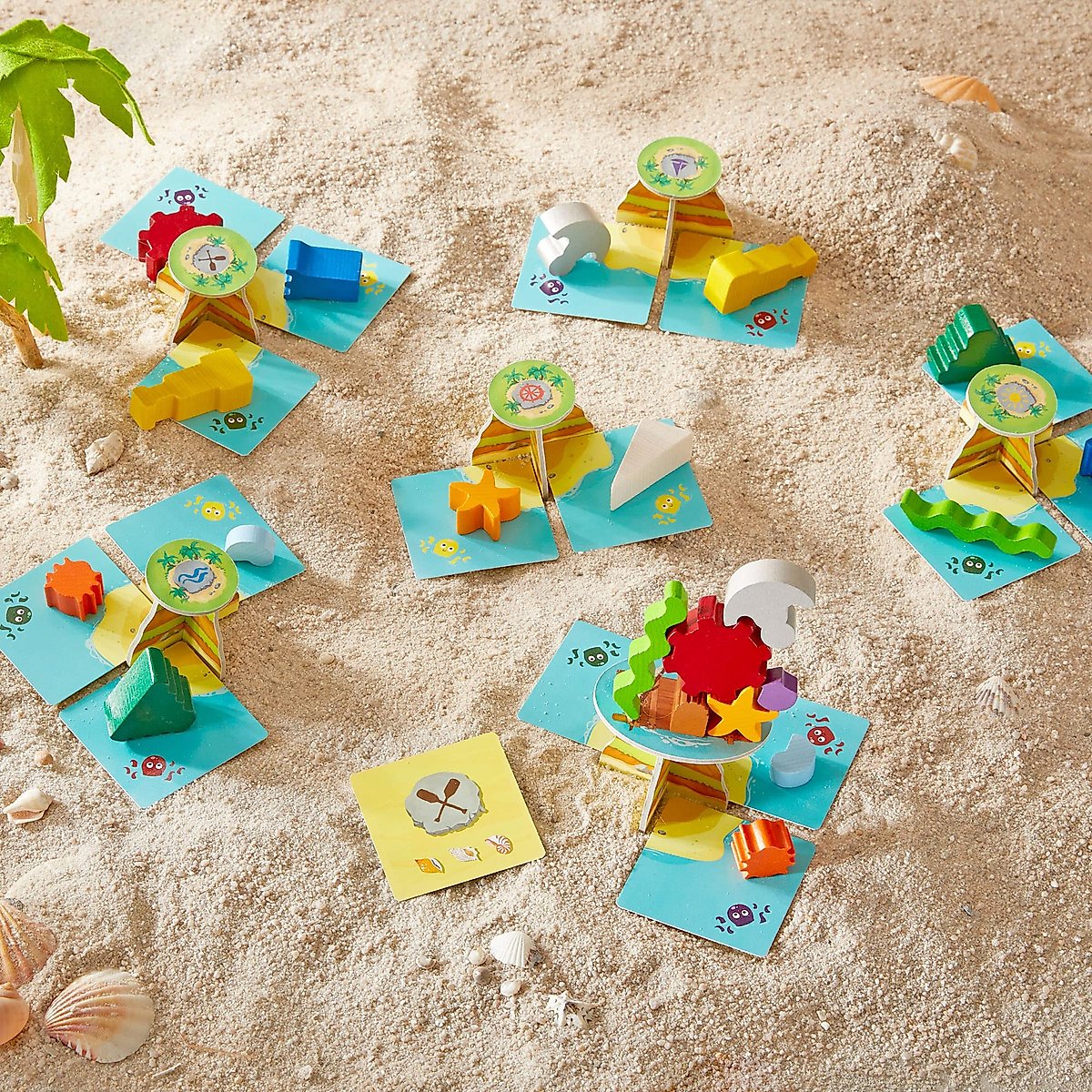 HABA Flotsam Float - Island Hopping, Wreckage Piling Stacking and Balancing Game for Ages 6+ (Made in Germany)