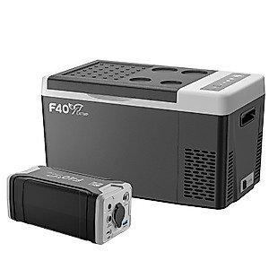 F40C4TMP Bundle - 2 Items: 23 Quart Portable Refrigerator and 220Wh Portable Power Station