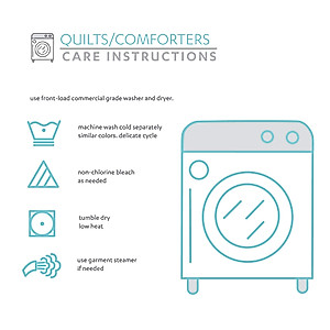 Lush Decor Solid Kantha Pick Stitch Yarn Dyed Cotton Woven 3 Piece Quilt/Coverlet Set, King, Neutral & Off-White